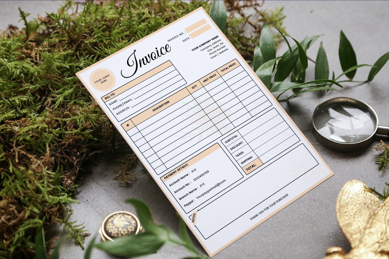 Crochet Business Planner Template, Order Form, Invoice, Tracker, Custom ...
