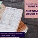 Custom Pen Order Form Wholesale Order Form Order Forms Template Order ...
