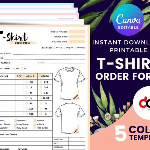 Custom Order Form - Etsy