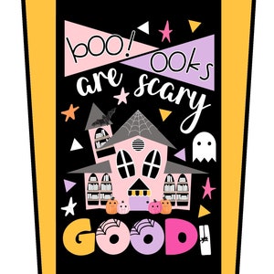 HAUNTED HOUSE BOOK Display-scary Ghost Door Decoration Kit-halloween ...