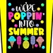 POP IT Summer Ice Cream Door Decor- Classroom Bulletin Board- June Door ...