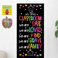 Bold Colors Growth Mindset Classroom Posters, Classroom Decorations ...