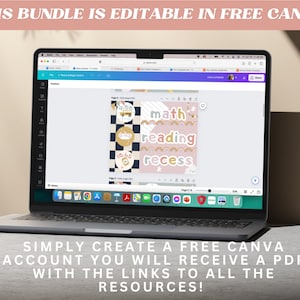 Muted Rainbows Friendship Remix Retro Checker Classroom Decor Bundle ...