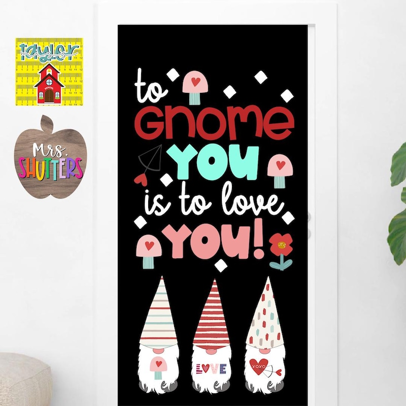 Valentine Door Decor - Etsy