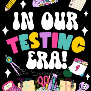 Groovy Boho End of Year Testing Era Swiftie Bulletin Board Kit- Door ...