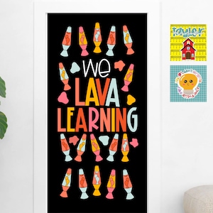 Groovy Lava Lamp Bulletin Board Set: Retro Classroom Decor (digital ...