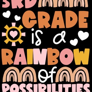 BOHO RAINBOW DOOR Kit- Classroom Bulletin Board- Back to School Door ...