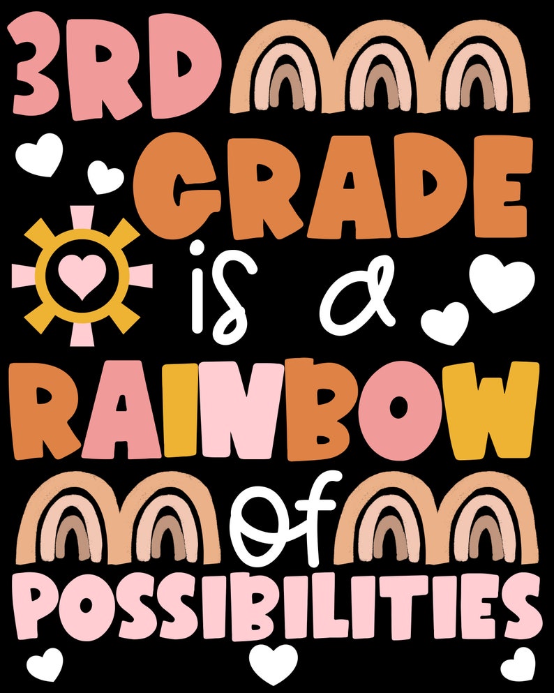 BOHO RAINBOW DOOR Kit Classroom Bulletin Board Back to - Etsy