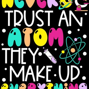 Groovy Science Atom Bulletin Board Kit: Retro Classroom Door Decoration ...