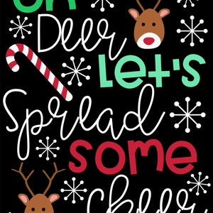 Winter Oh Deer Decor- Classroom Bulletin Board- Winter Deer Door Set ...