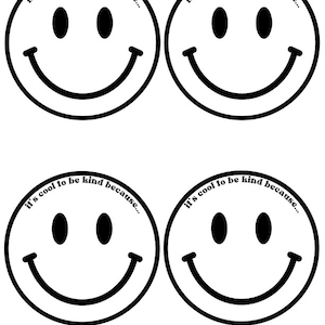 GROOVY KINDNESS RETRO Smiley Face Bulletin Board Decor- Bulletin Board ...