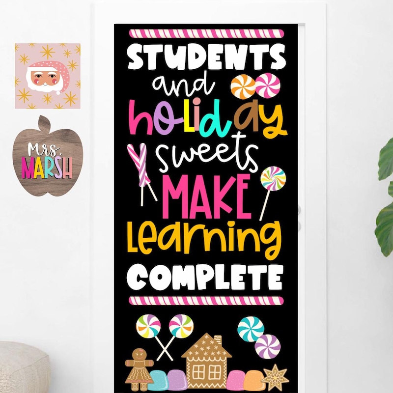 Candy Themed Christmas Decorations - Etsy