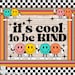 GROOVY KINDNESS RETRO Smiley Face Bulletin Board Decor Bulletin Board ...