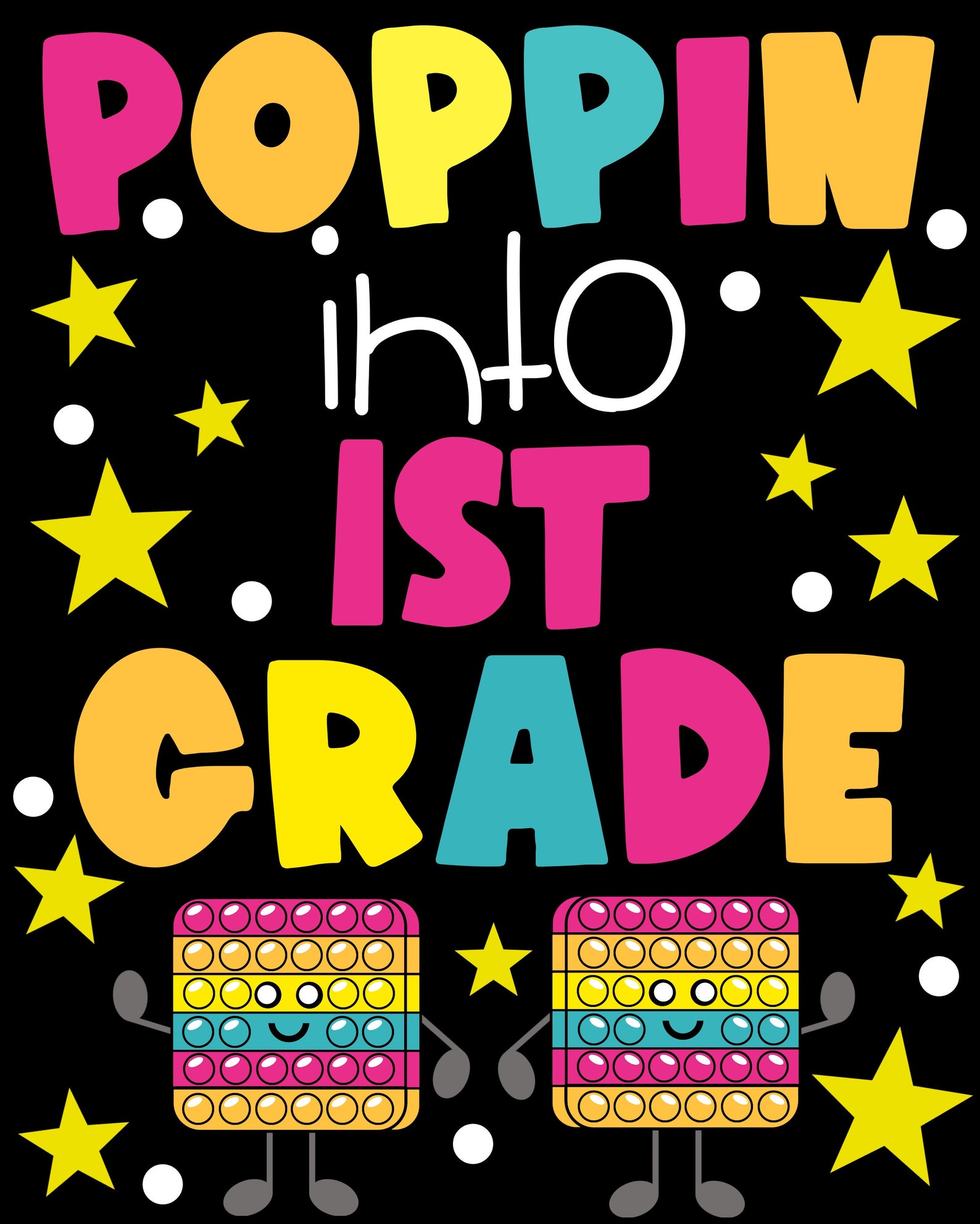 POP IT BACK to School Decor Classroom Bulletin Board Back to - Etsy UK