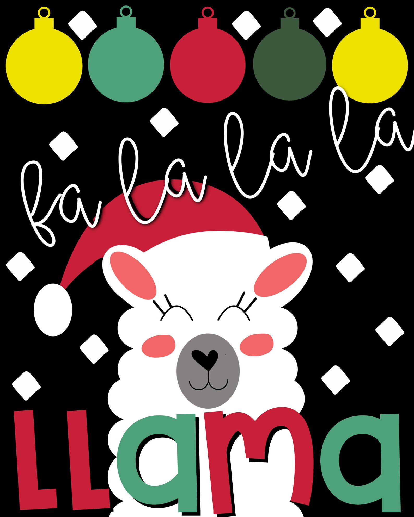 Fa La La Llama Decor Classroom Bulletin Board Llama Themed - Etsy