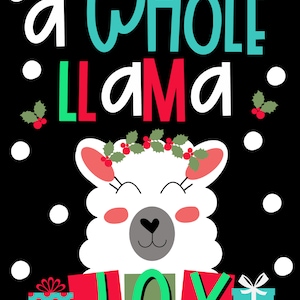 Llama Joy Decor- Classroom Bulletin Board- Llama Themed Door Set- Llama ...