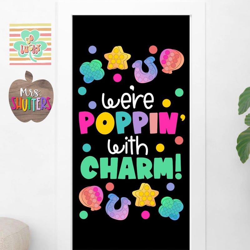 March Classroom Door Decor - Etsy