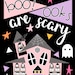 HAUNTED HOUSE BOOK Display-scary Ghost Door Decoration - Etsy