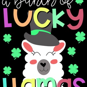 Llama St. Patrick's Day Bulletin Board Decor: Classroom Door Set ...
