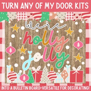 Ugly Christmas Sweater Bulletin Board Kit: Retro Classroom Decor ...