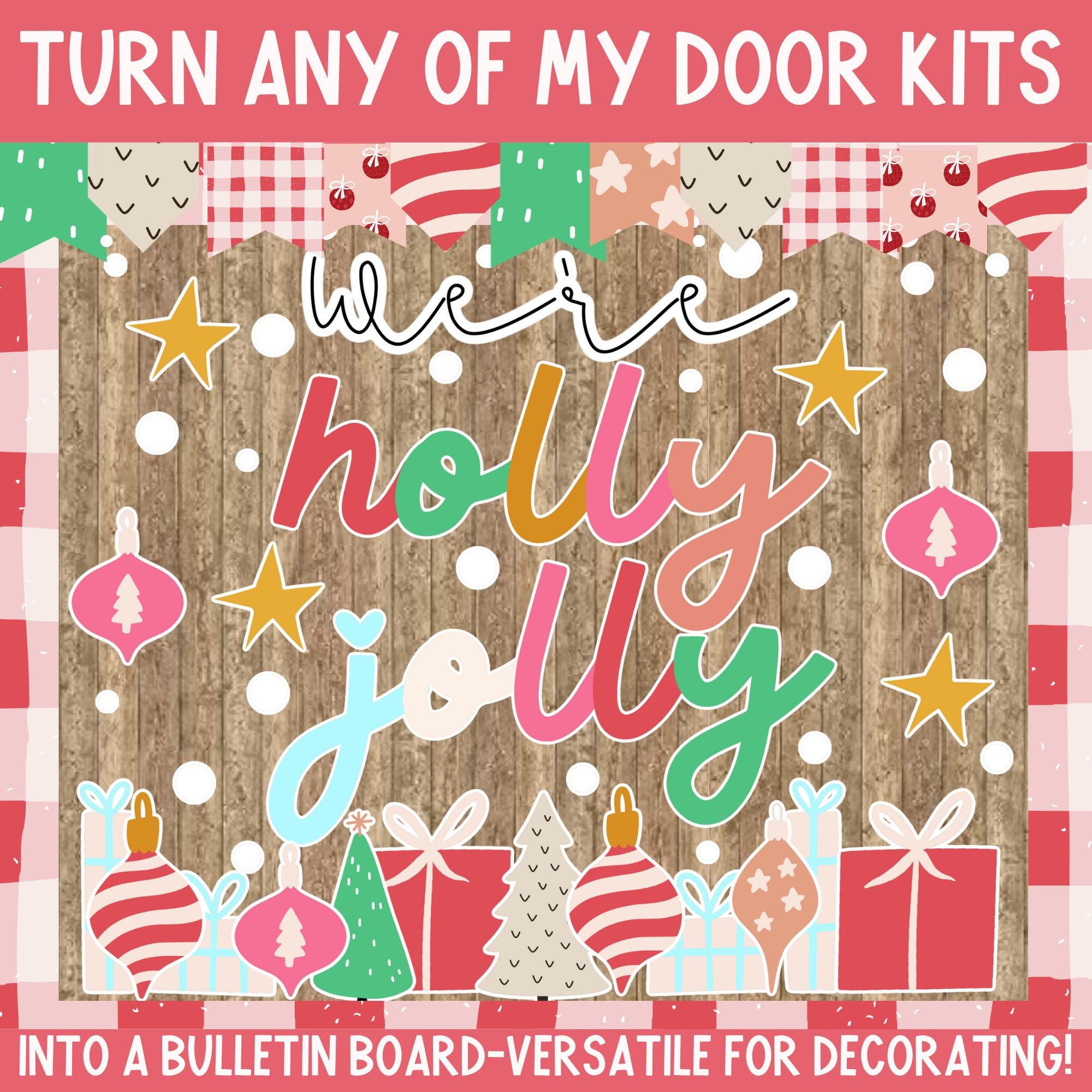 Ugly Christmas Sweater Bulletin Board Kit: Retro Classroom Decor ...