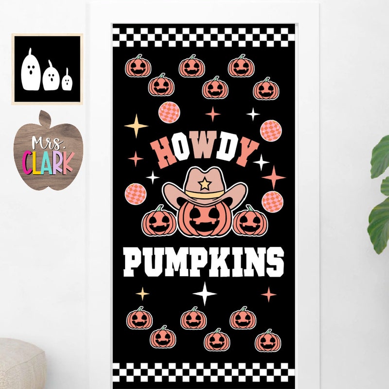 Pumpkin Door Decor - Etsy