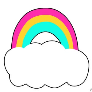 SUMMER RAINBOWS Door Decor- Classroom Bulletin Board- June Door Set ...