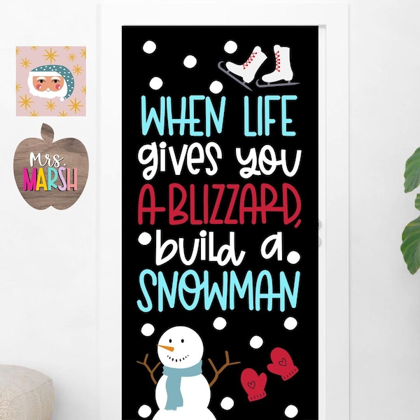 Classroom Door Decorations for Christmas - Etsy