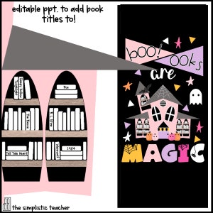 HAUNTED HOUSE BOOK Display-scary Ghost Door Decoration Kit-halloween ...