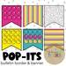 POP ITS Bulletin Board Borders and Banner- Bulletin Border Kit-teacher ...
