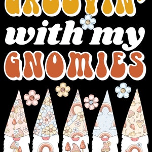 GROOVY GNOME DECOR- Classroom Bulletin Board Door Decor-august Gnome ...