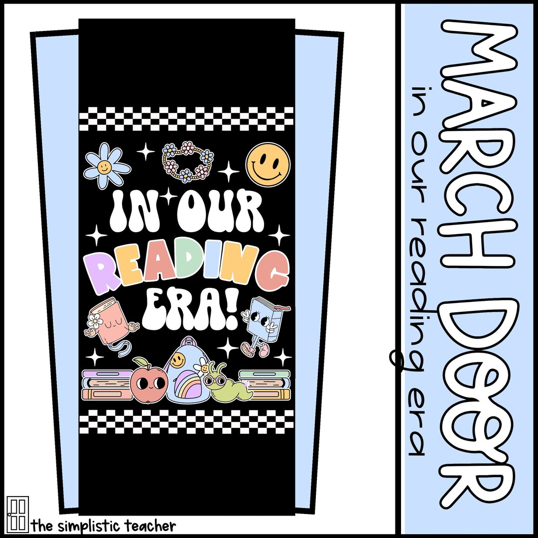 Boho March Reading Era Swiftie Bulletin Board Kit-door Decoration Set ...