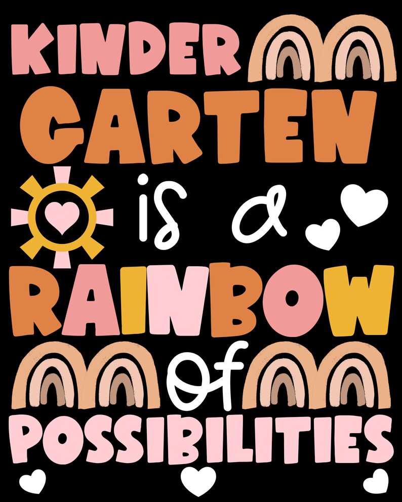 BOHO RAINBOW DOOR Kit Classroom Bulletin Board Back to - Etsy