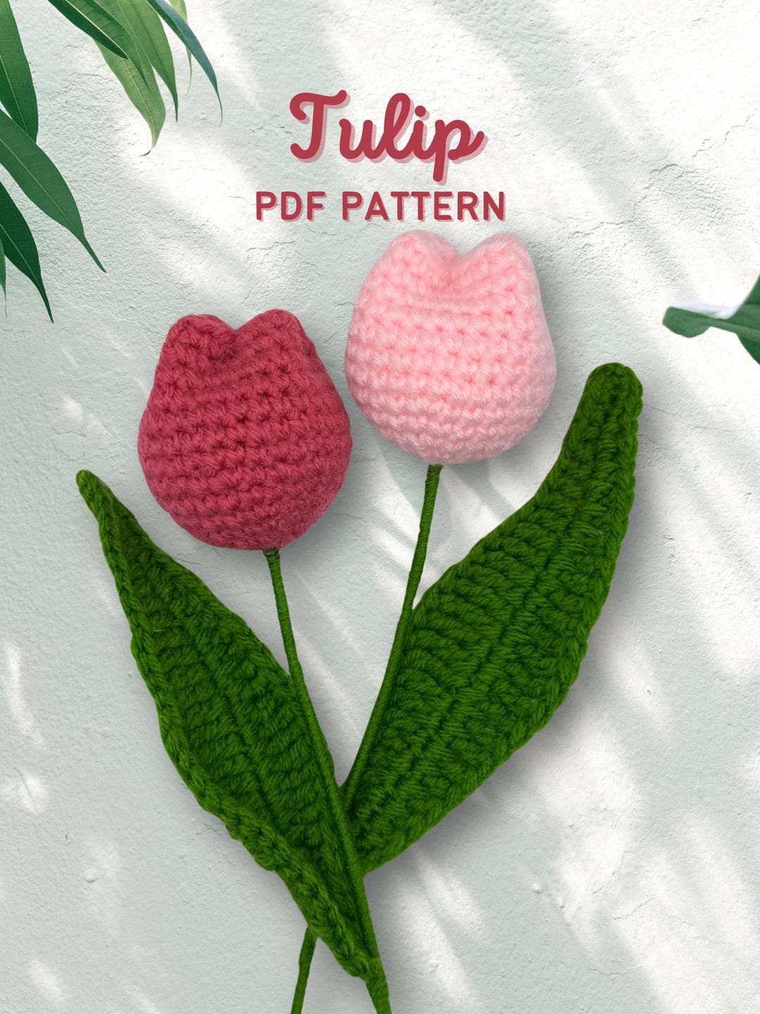Crochet Tulip Pattern | Crochet Tulips | Tulip Pattern | Crochet Flower ...