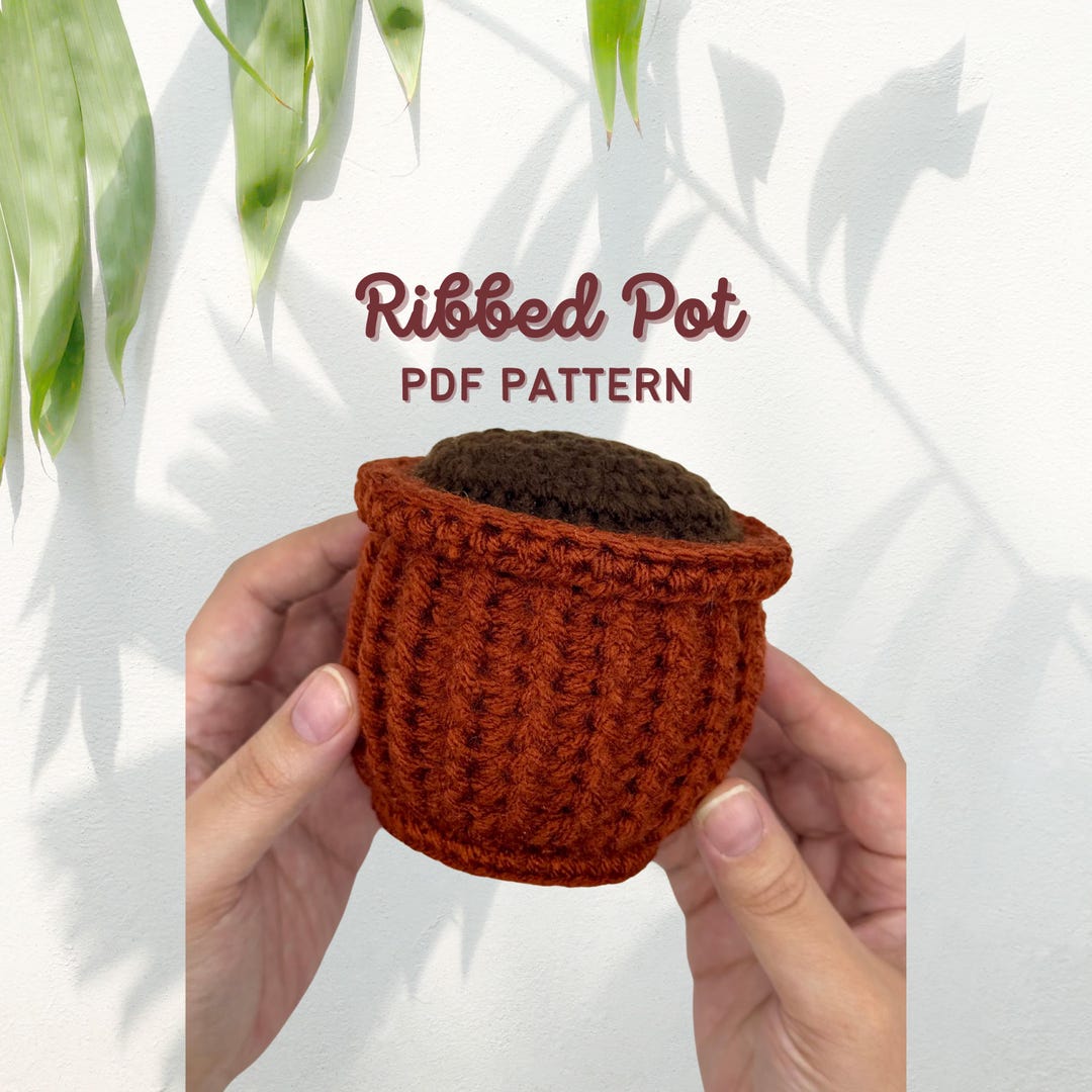 Crochet Pot Pattern | Crochet Plant Pot Pattern | Flower Pot | Crochet ...