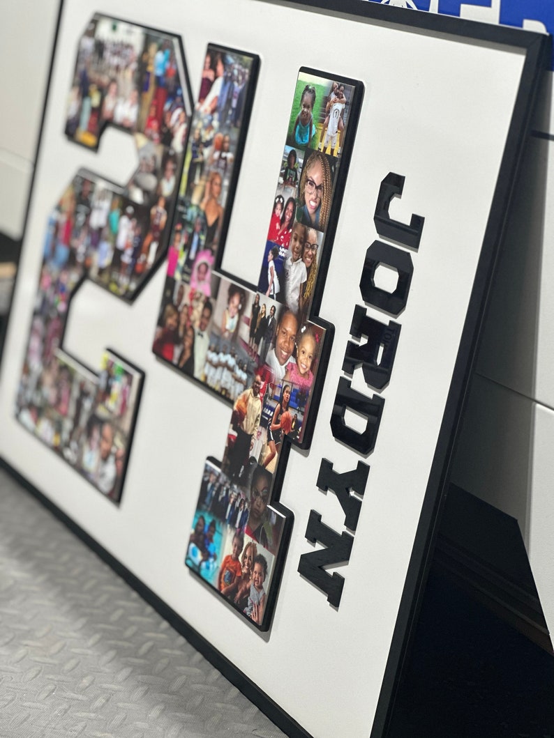 Signable Collage Keepsake, Photo Number, Wrestle Senior Night, Senior ...