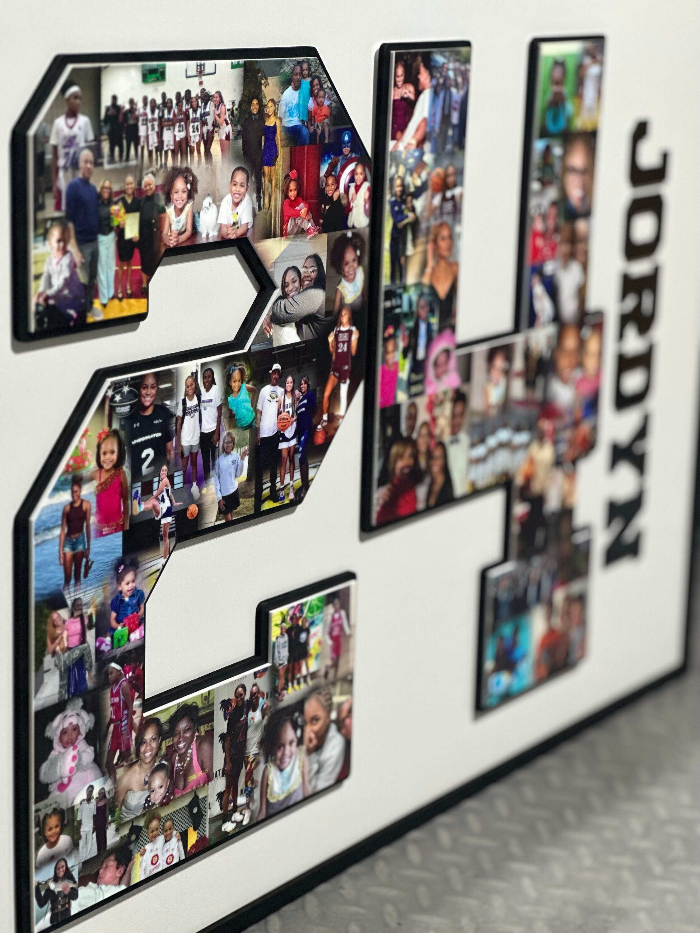 Signable Collage Keepsake, Photo Number, Wrestle Senior Night, Senior ...