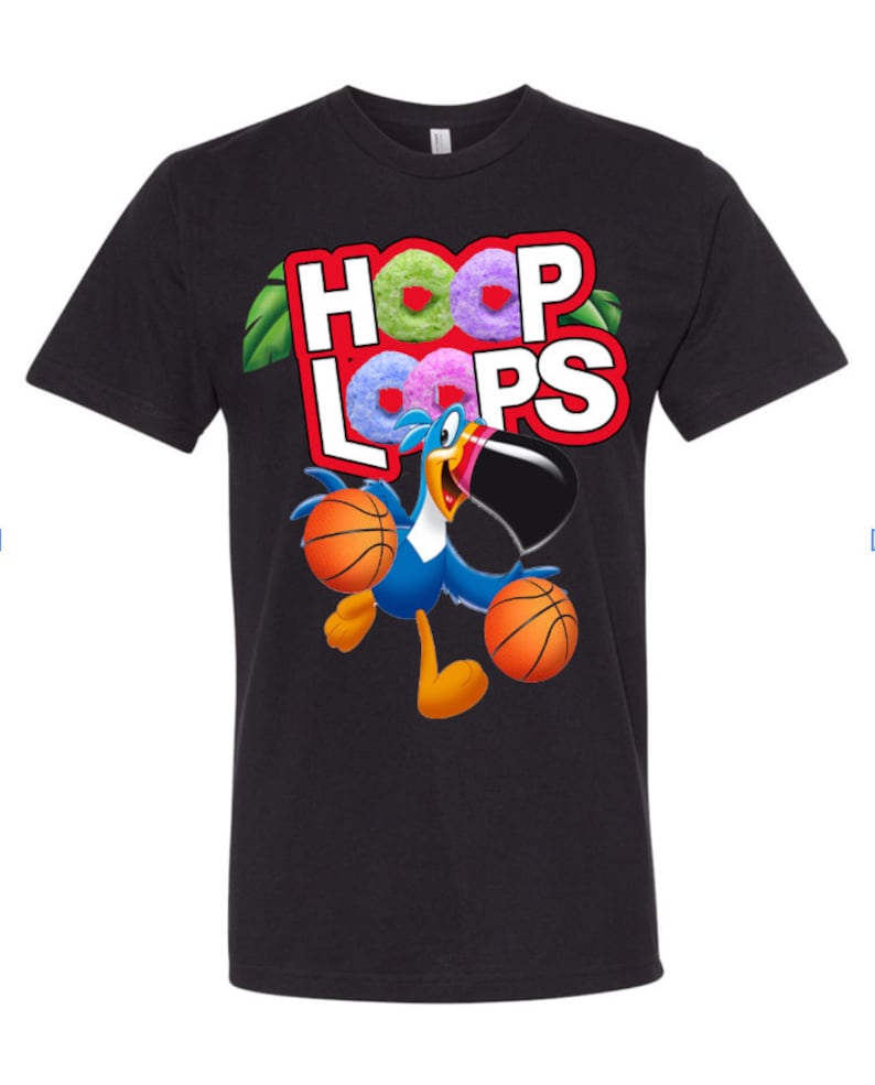 Hoop Loops Basketball Shirt-hoodie - Etsy