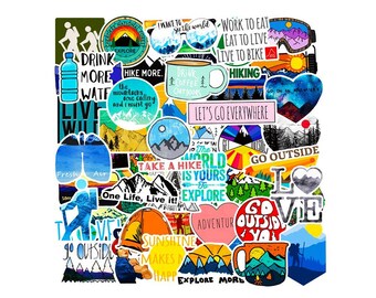 Happy Camper Sticker for Car Truck Laptop Hydro Flask Bottle - Etsy