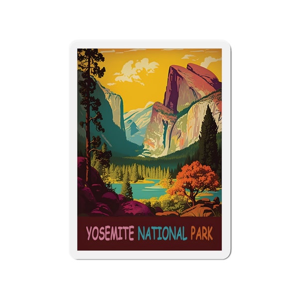 Yosemite National Park Magnets - Etsy