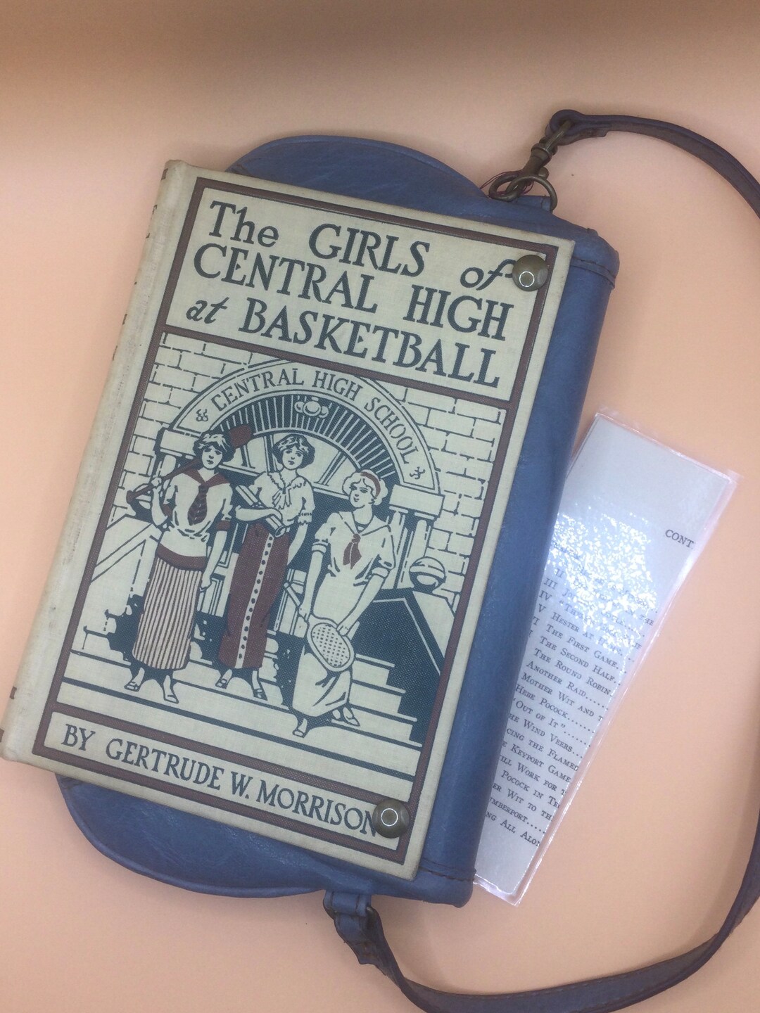 The Girls of Central High at Basketball Upcycled Book Purse - Etsy