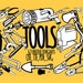 62 Tools, Gears and Hardware Doodles, Line Art Illustrations Dingbats ...