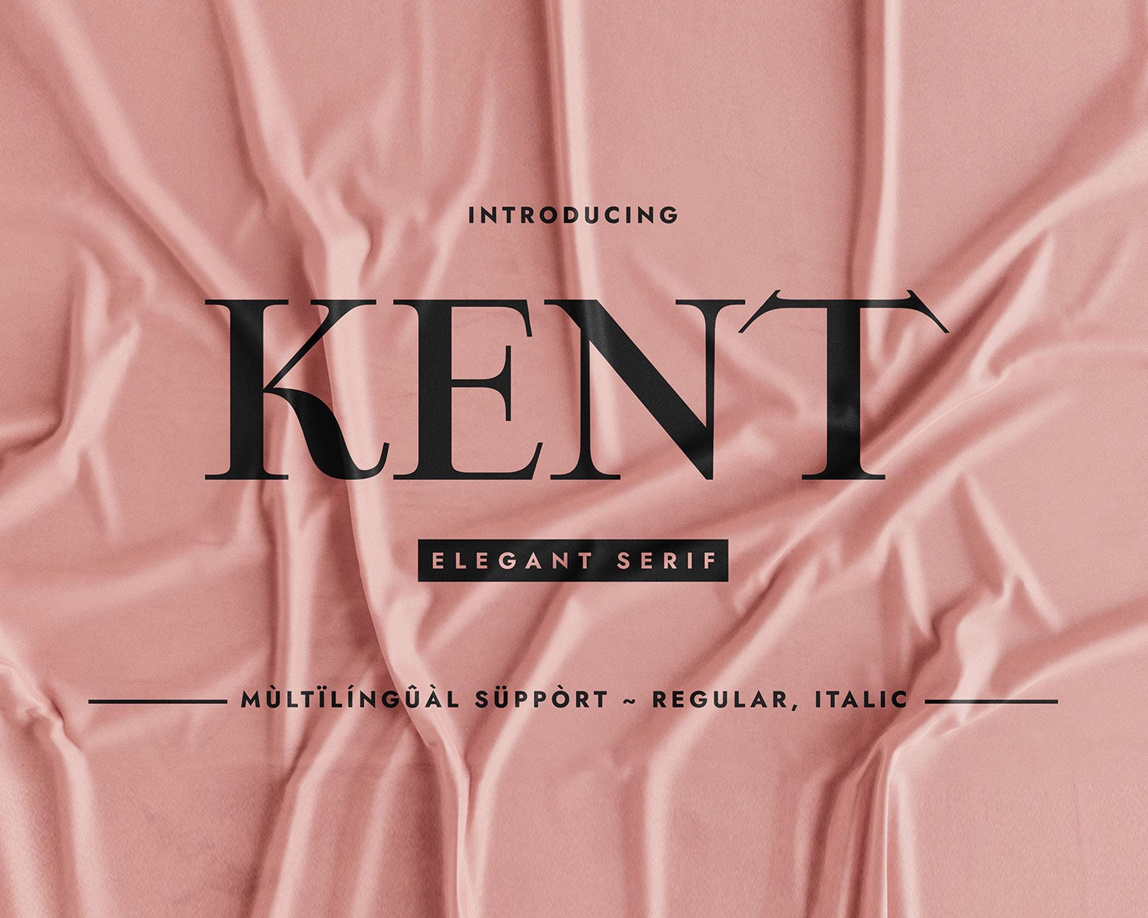 Kent - Elegant Serif Font - Chic Serif Fonts - Classic Font ...