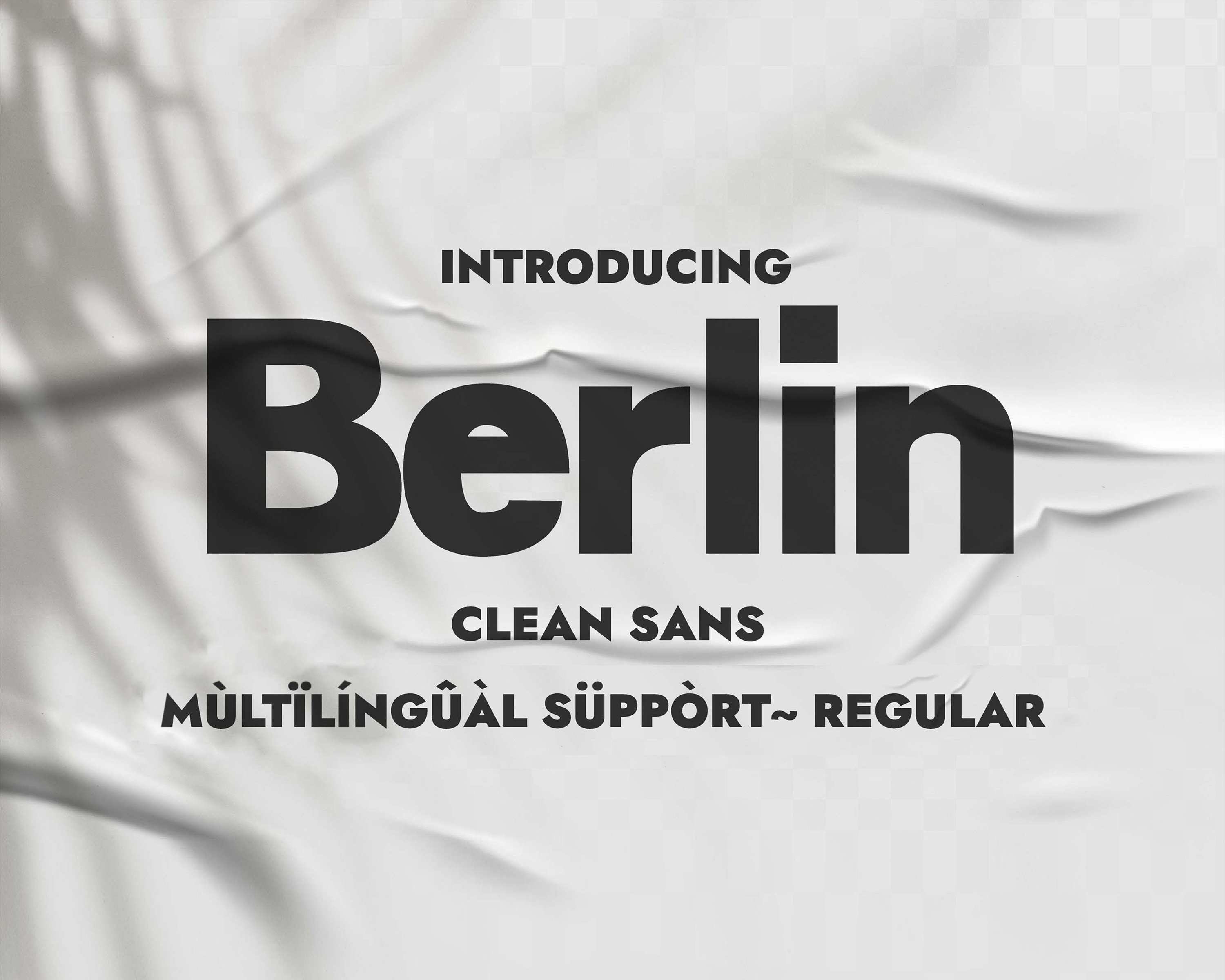 Berlin Font - Swiss Inspired Bold, Clean and Minimalist Grotesk Font ...
