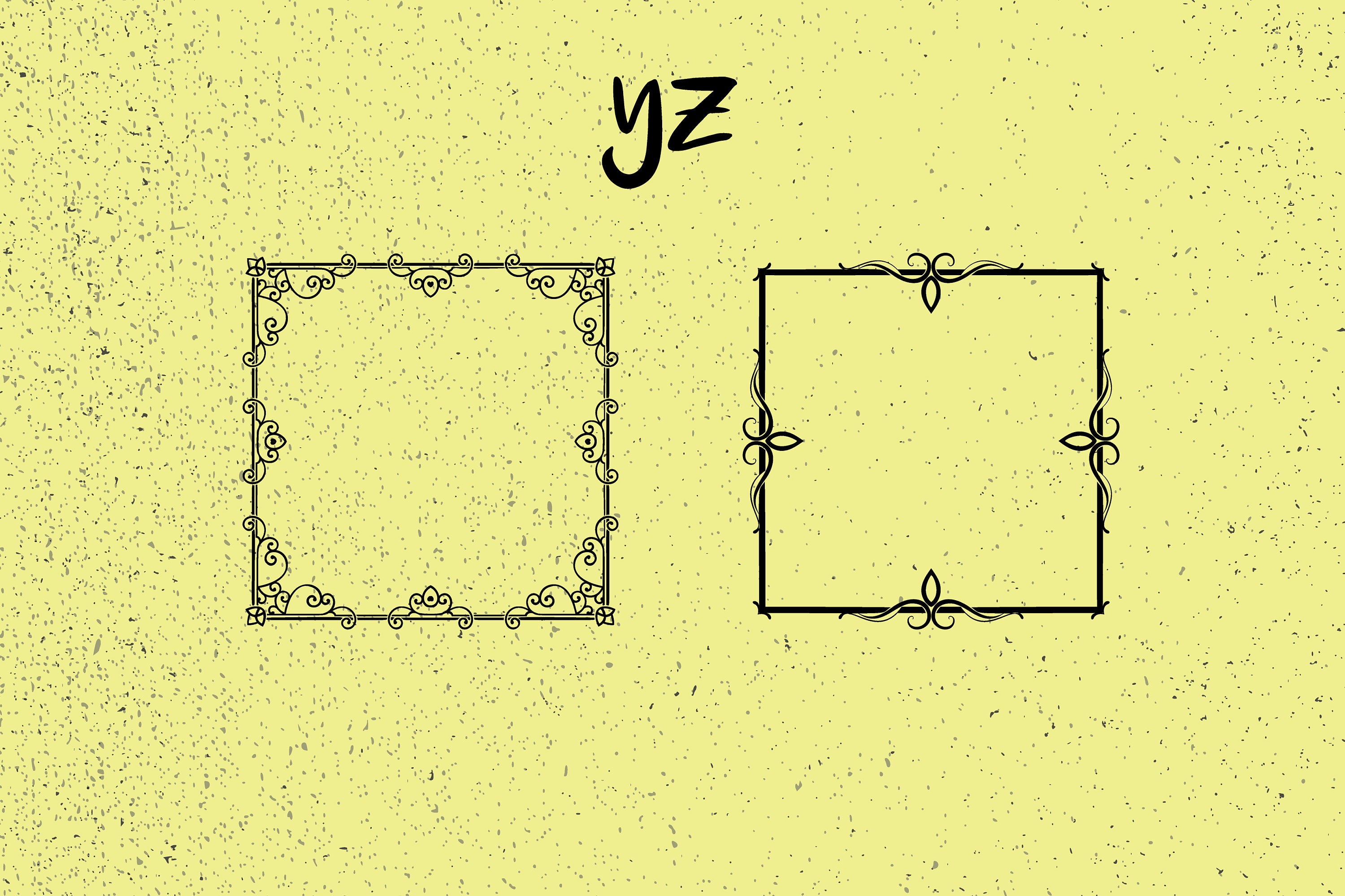 62 Unique Frames , Cornice Creator 2.0 Dingbats Font Frames Creator ...