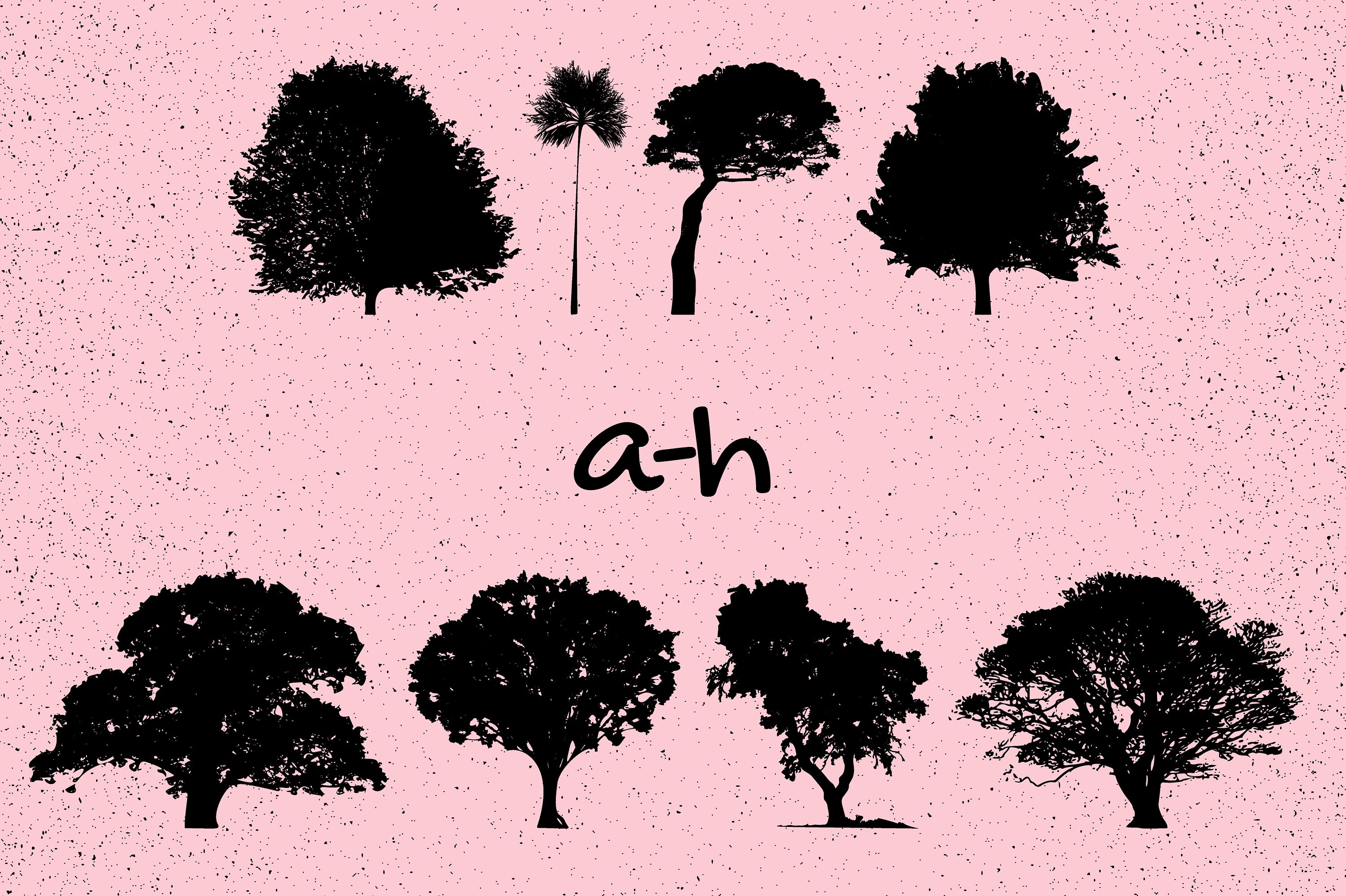 54 Unique Trees Vector Cliparts Dingbats Font Trees Vectors Trees ...