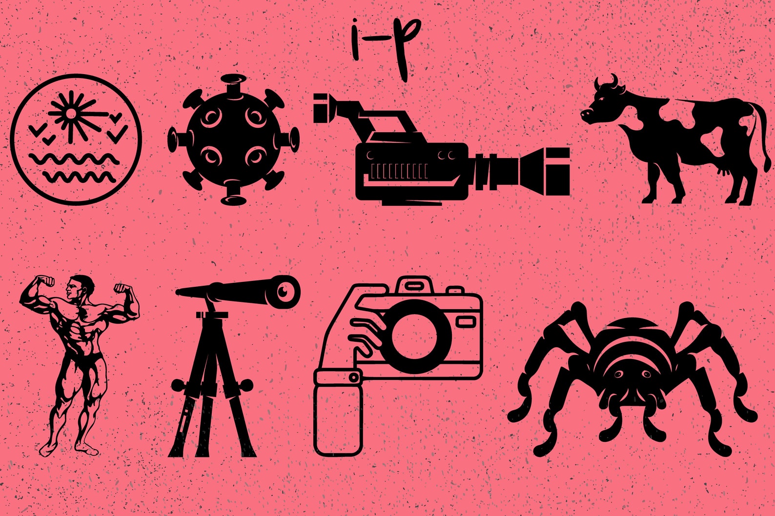 Stickers Cartoon Doodles Clipart Vector Line Art Dingbats Font Stickers ...