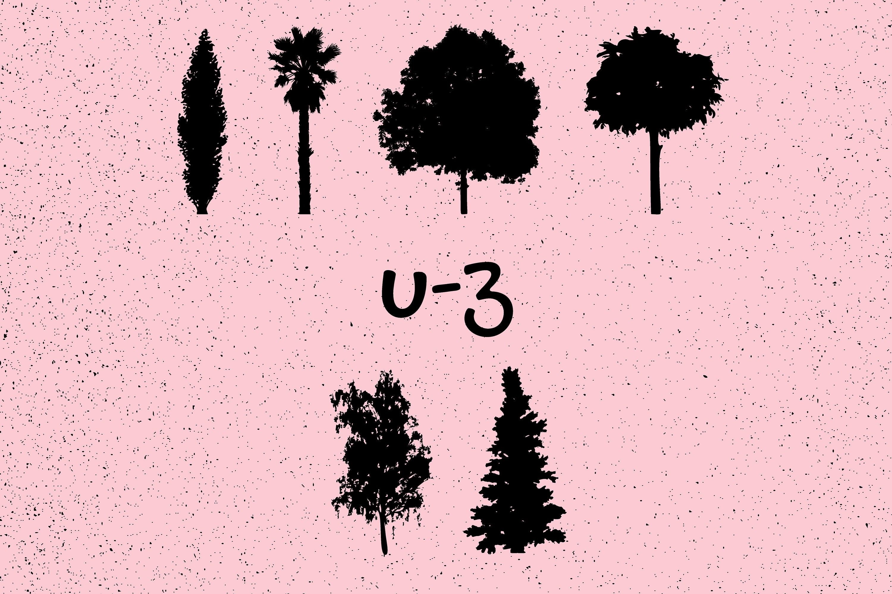 54 Unique Trees Vector Cliparts Dingbats Font Trees Vectors Trees ...