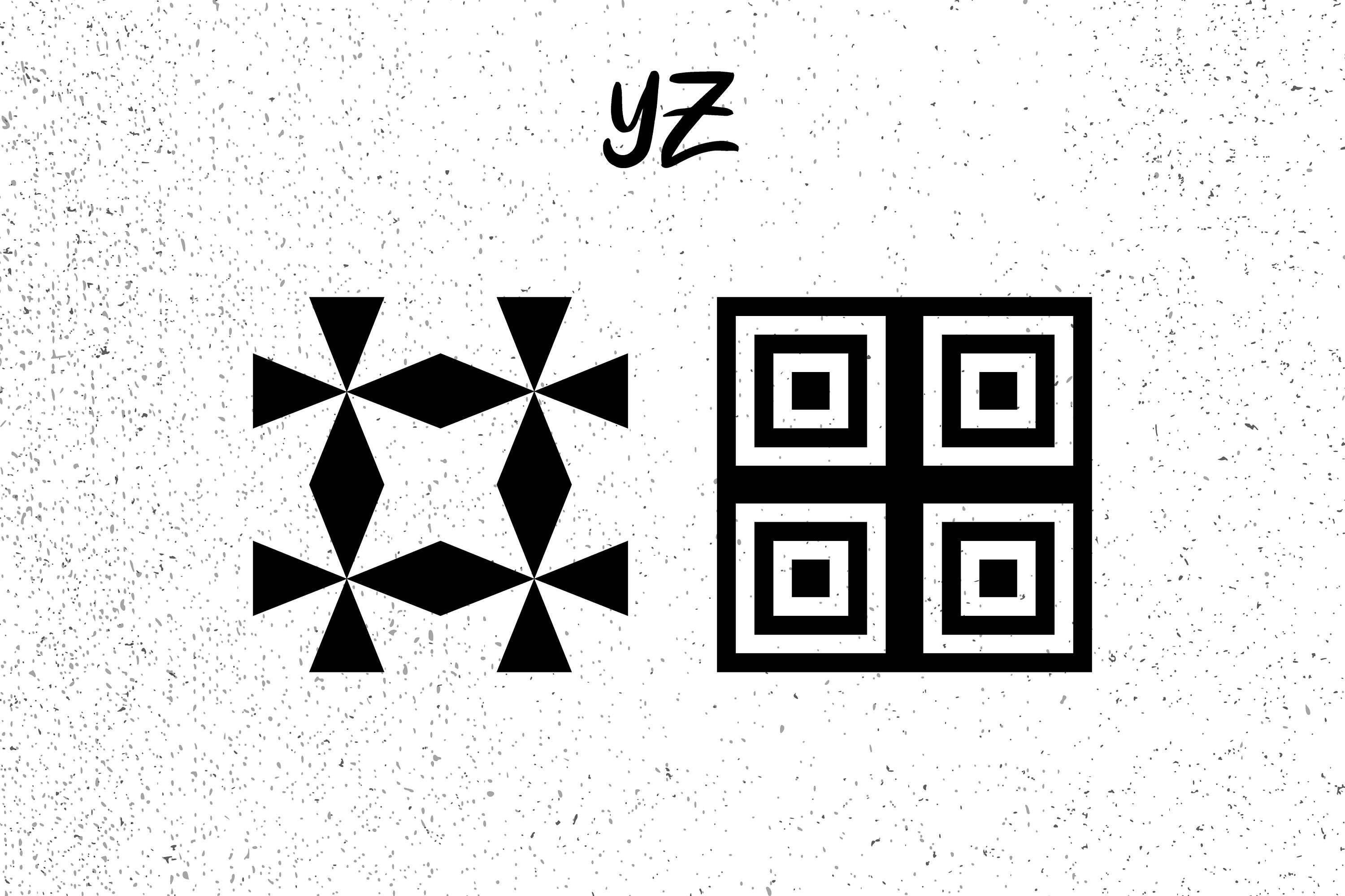 Gmetric, Geometric Patterns Generator Dingbats Font - Etsy