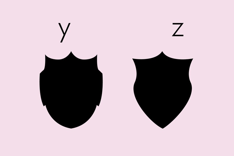 Shield Dingbats Font - Etsy